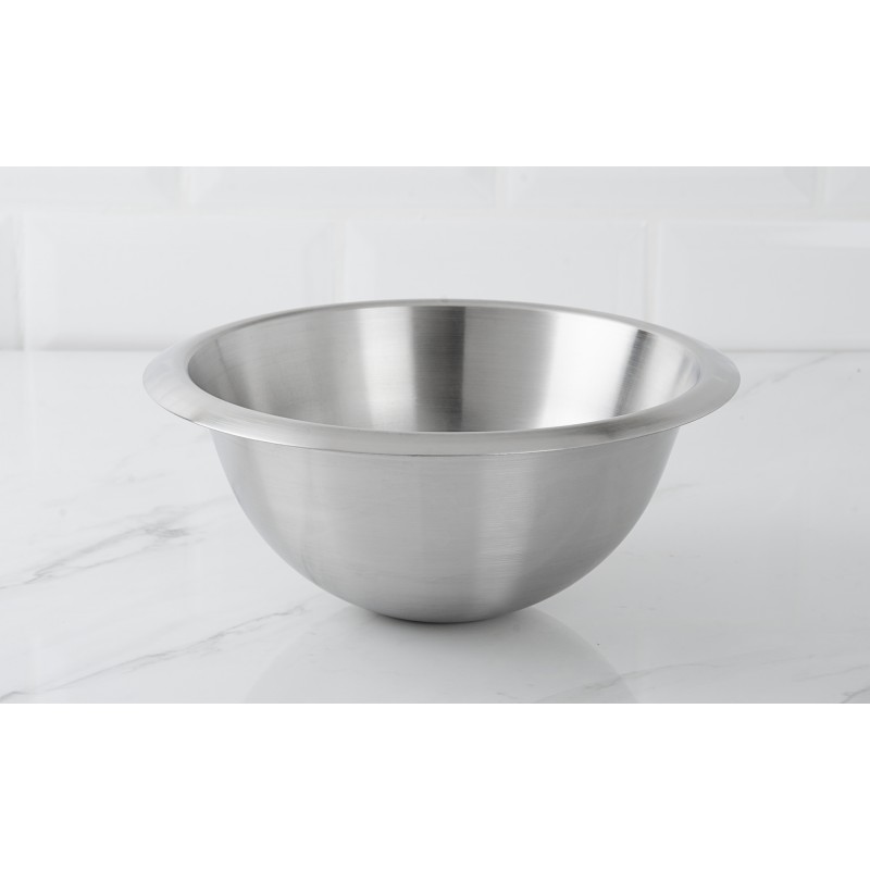 Bassine inox demi-ronde 20 cm - Colichef