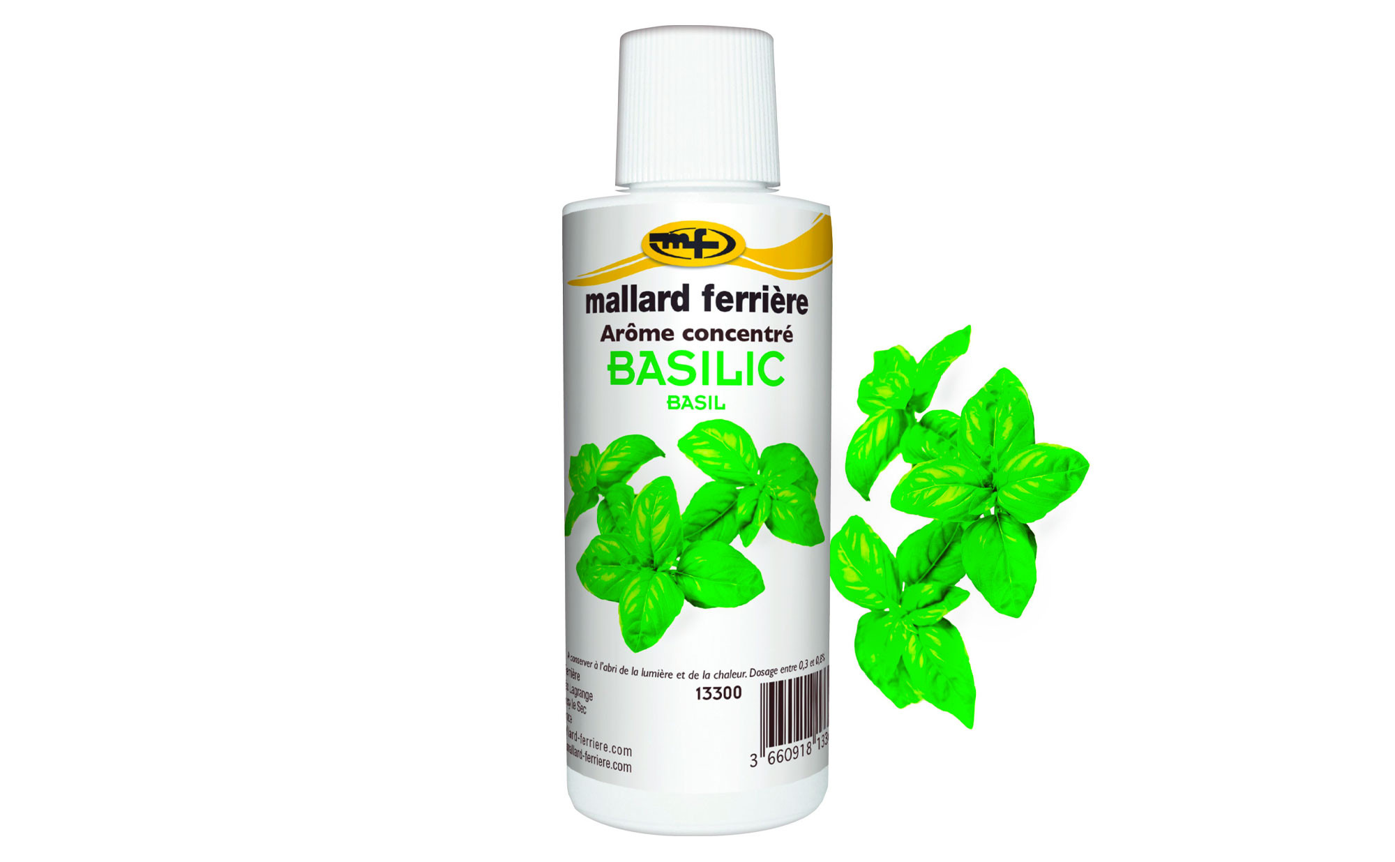 Arome alimentaire concentré basilic